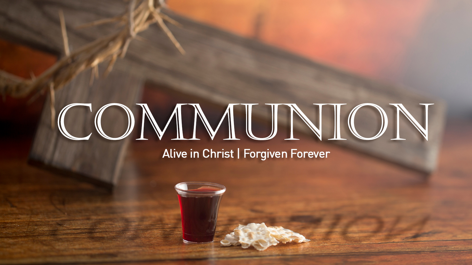 Communion Millington Baptist Church